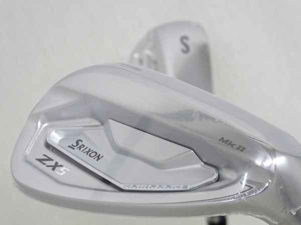 【未使用】新品 2022 SRIXON ZX5 MkⅡ アイアン AW+SW 2本セット (S) MODUS3 TOUR105 DST スチール モーダス マーク2 Mk2 スリクソン ...