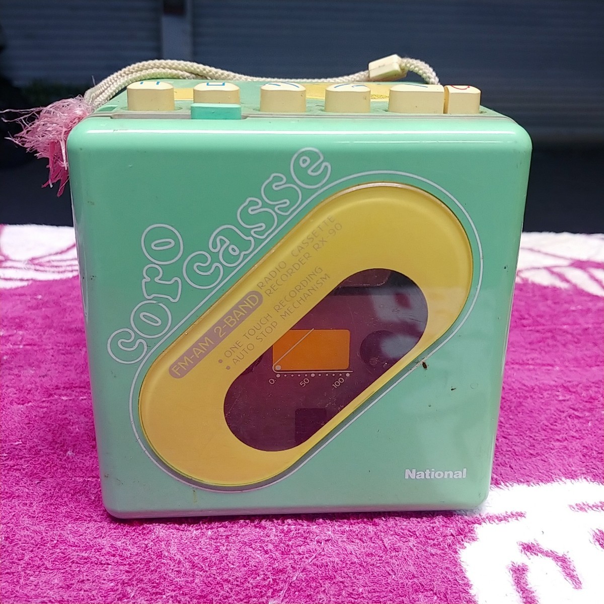 【傷や汚れあり】National FM/AMラジオカセット corocasse RX-90 現状品 CJ11.008 /12の落札情報詳細 ...