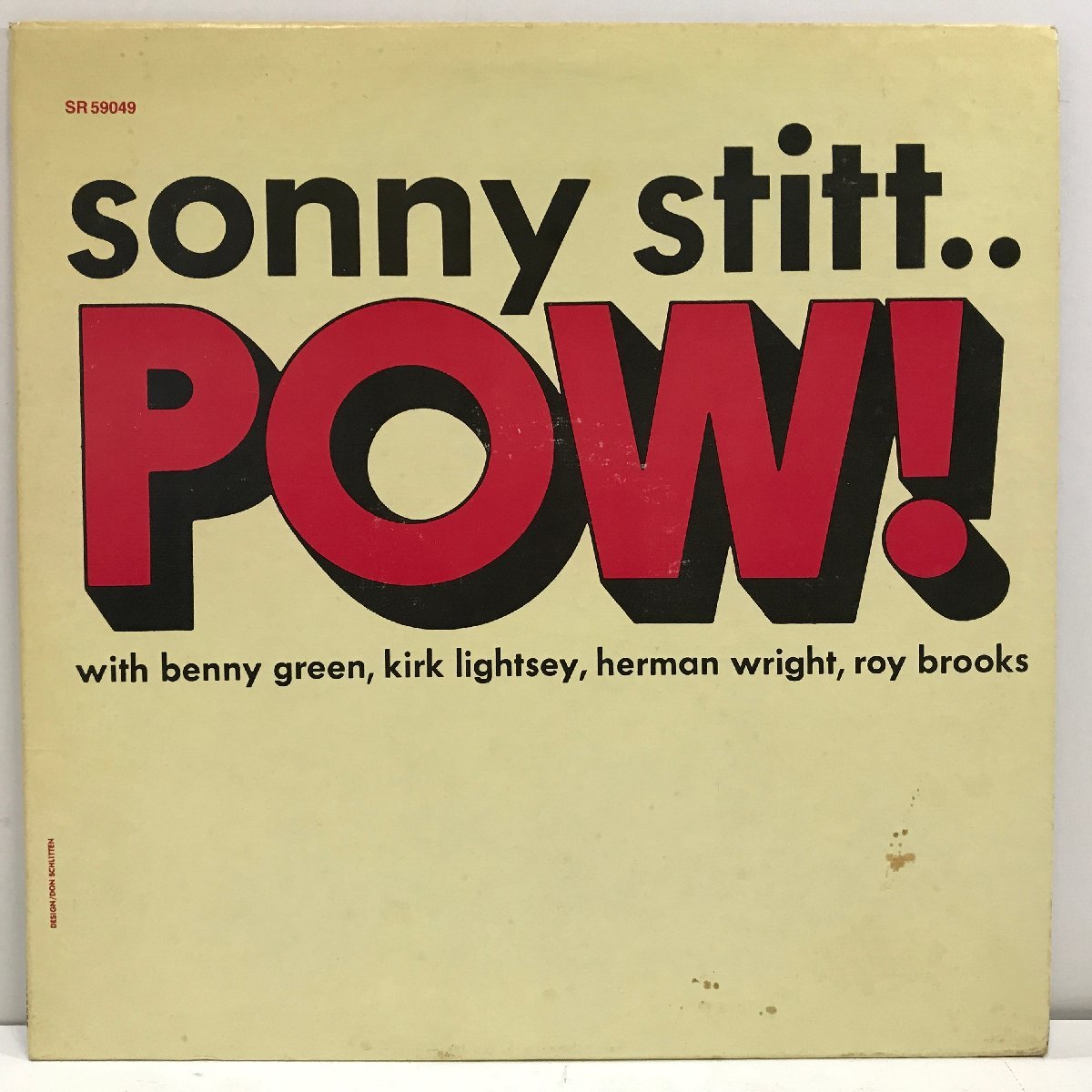 【やや傷や汚れあり】【US盤 LP】SONNY STITT & BENNY GREEN / POW! / ソニー・スティット ベニー・グリーン ...