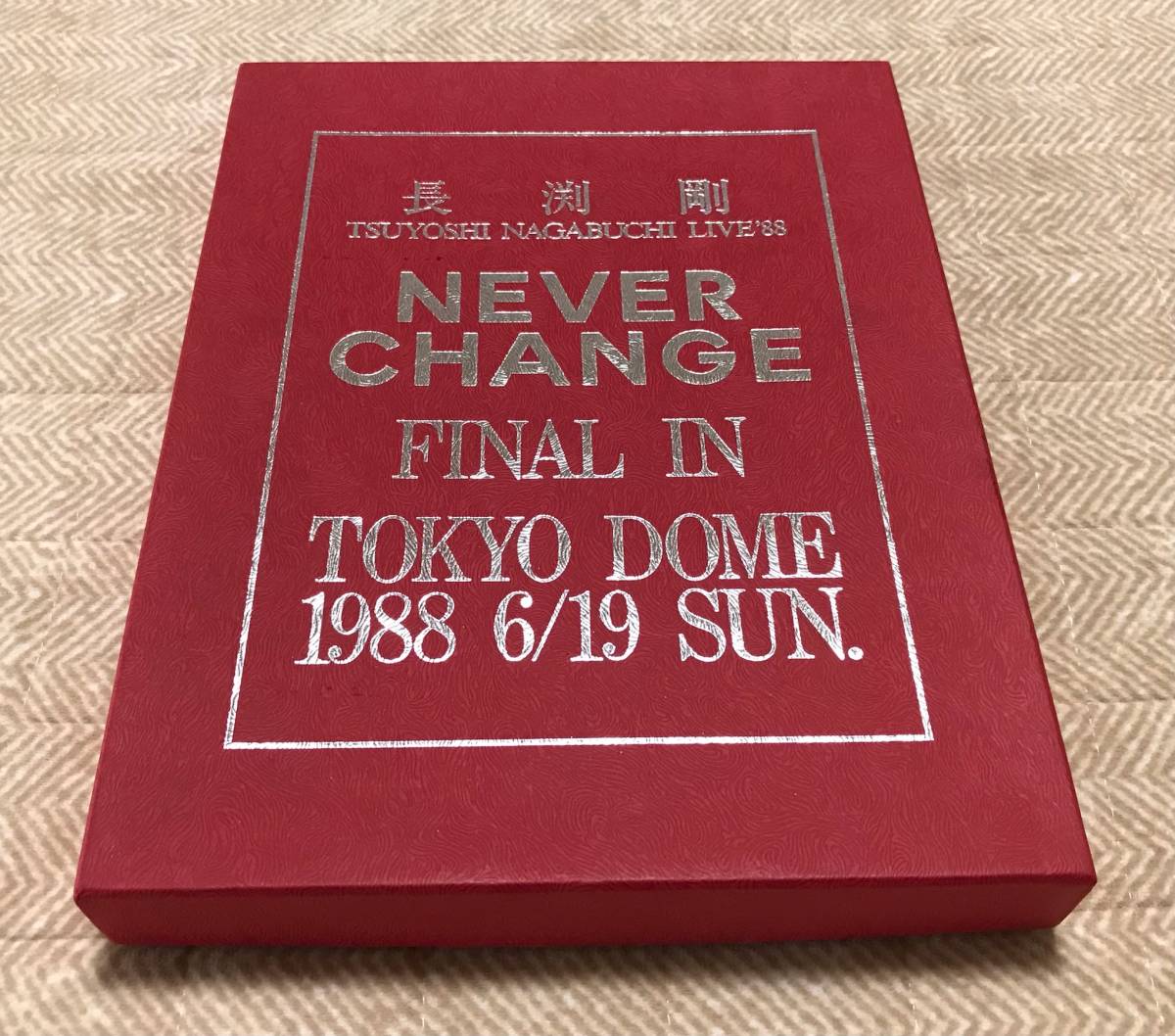 【目立った傷や汚れなし】長渕剛 LIVE '88 NEVER CHANGE 1988/6/19 FINAL in TOKYO DOME 限定パンフレットの落札情報詳細 - Yahoo ...