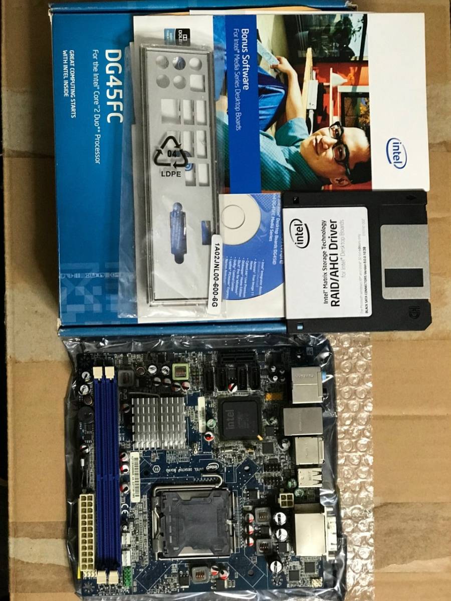 【中古】【BIOS表示保証】intel DQ45EK Mini-ITX LGA775 中古の落札情報詳細 - ヤフオク落札価格検索 オークフリー