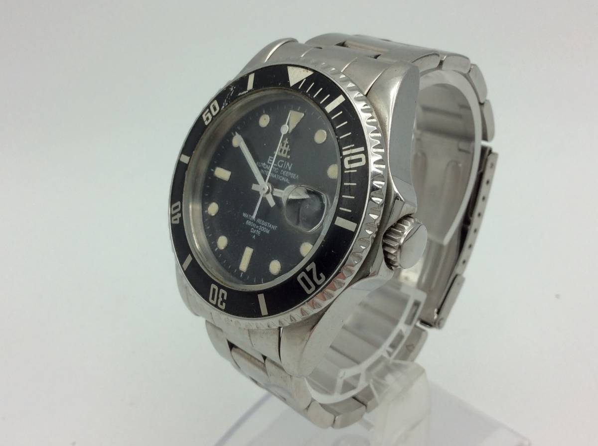【やや傷や汚れあり】ELGIN/エルジン FK-685-C 腕時計 インターナショナル 裏スケ 自動巻き クォーツ メンズの落札情報詳細 ...