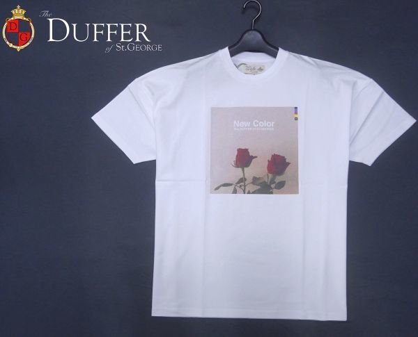 【未使用】新品 ダファー The DUFFER of St.GEORGE × KEI New Color ビッグシルエット クルーネック 半袖 ...