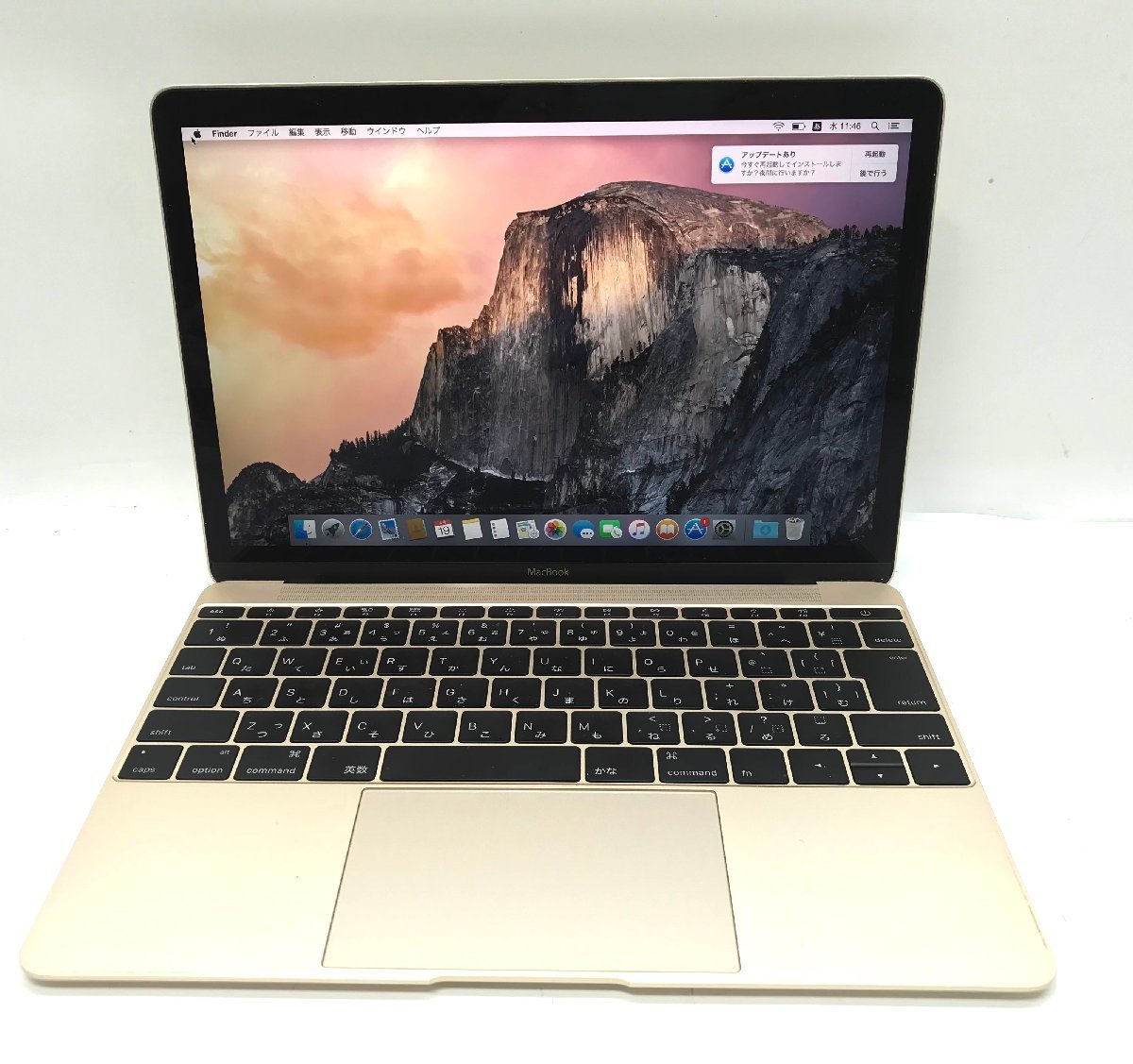 【傷や汚れあり】ETC: Apple MacBook A1534 EMC2746 12inch Early 2015/Core m 1 ...