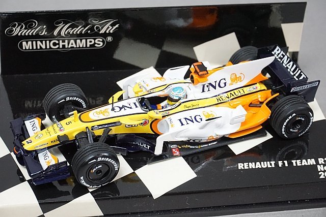 【やや傷や汚れあり】ミニチャンプス PMA 1/43 Renault ルノー F1 チーム R28 2008 #5 400080005の落札情報詳細 - ヤフオク落札価格検索 オークフリー