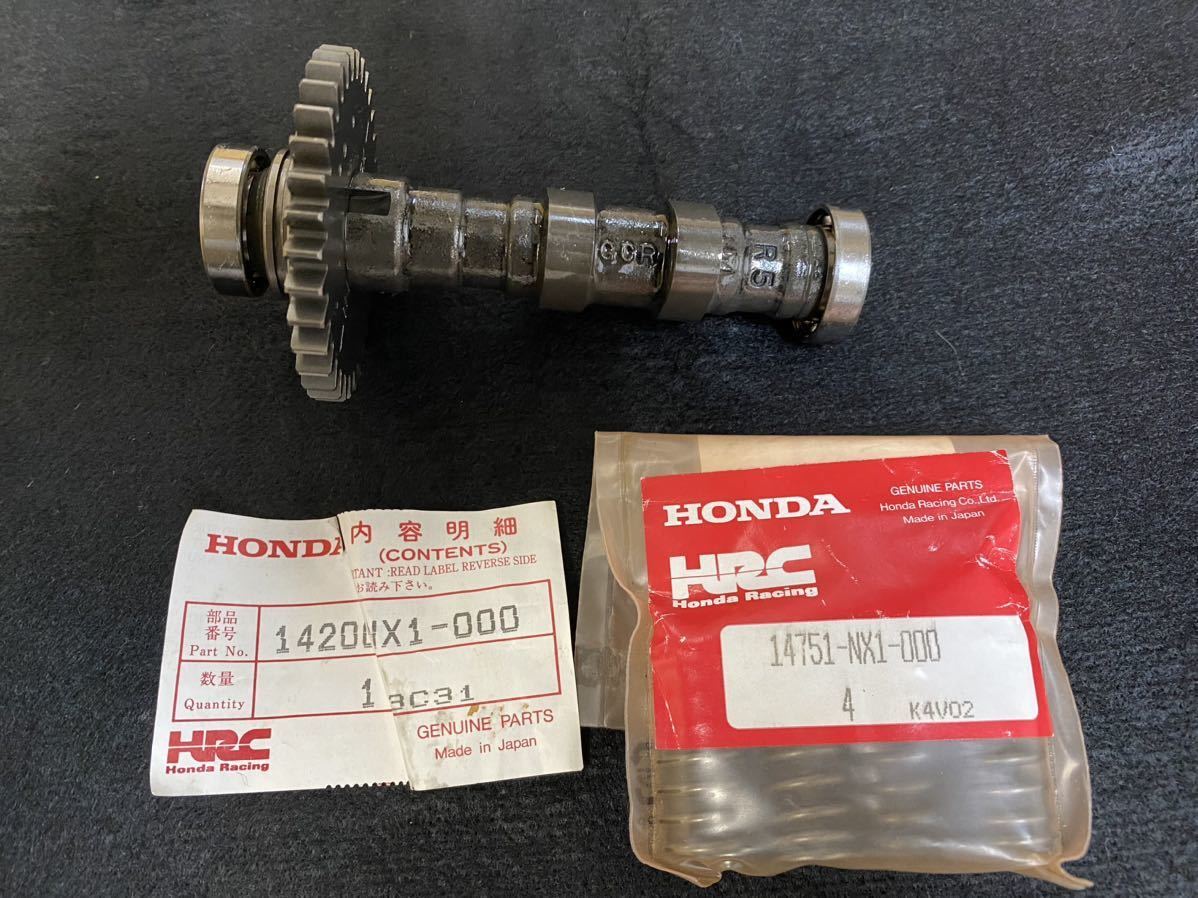 【目立った傷や汚れなし】希少 HRC製 DREAM 50 ドリーム50 ハイカム EX側 未開封バルブスプリング付き hrcの落札情報詳細 ...