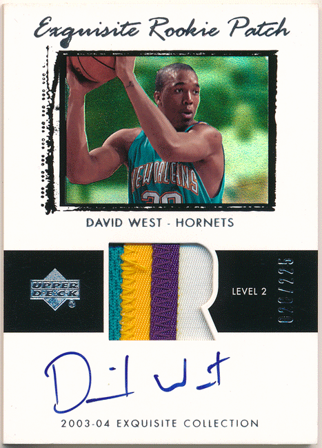 【やや傷や汚れあり】Sonny Weems NBA 2008-09 UD Exquisite Collection RC Rookie ...