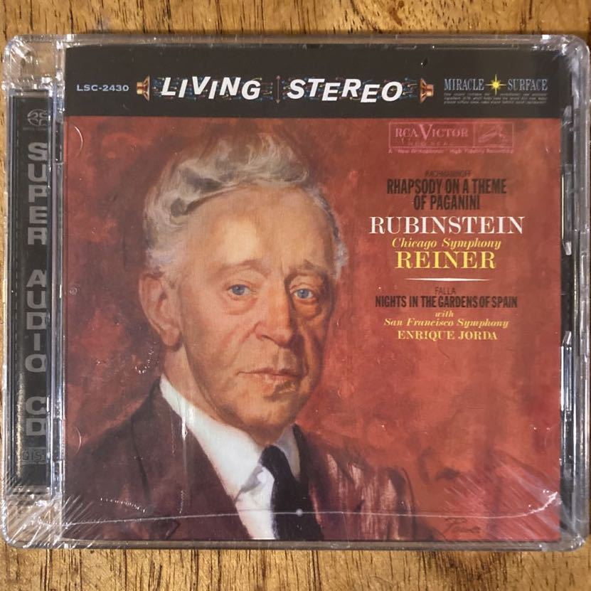 【未使用】未開封 高音質 SACD ハイブリッド ルビンシュタイン / ラフマニノフ : パガニーニの主題によるラプソディー 他 CAPC 2430 SAの落札情報詳細 - ヤフオク落札価格 ...