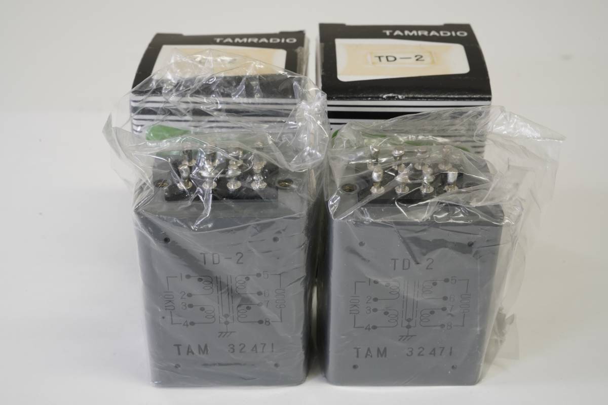 【未使用に近い】TD-2 TAMURA タムラ インプットトランス 2個 現状渡しの落札情報詳細 - Yahoo!オークション落札価格検索 ...