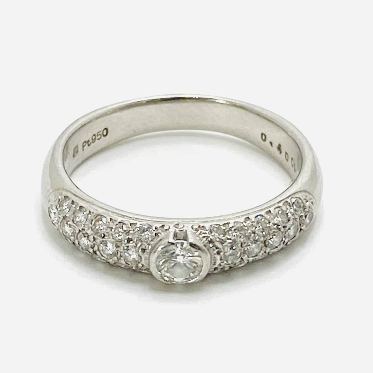 【やや傷や汚れあり】MIKIMOTO ミキモト Pt950 ダイヤモンドリング D0.40ct 総重量5.1g 指輪 12号の落札情報詳細 - ヤフオク落札価格検索 オークフリー