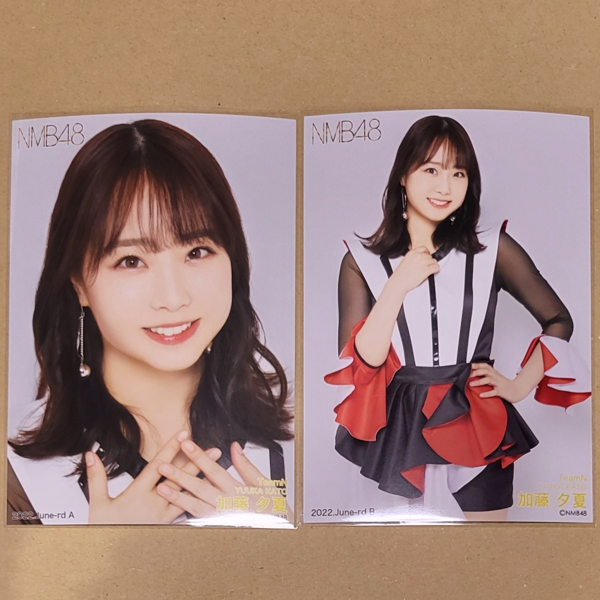 【目立った傷や汚れなし】NMB48 加藤夕夏 月別ランダム生写真 2022 June-rd 6月 2種 コンプの落札情報詳細 - ヤフオク落札価格検索 オークフリー