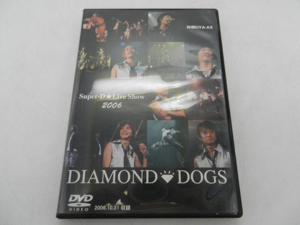 【やや傷や汚れあり】MD【V07-042】【送料無料】DVD/Super-D Live Show 2006/DIAMOND DOGS/ライブ ...