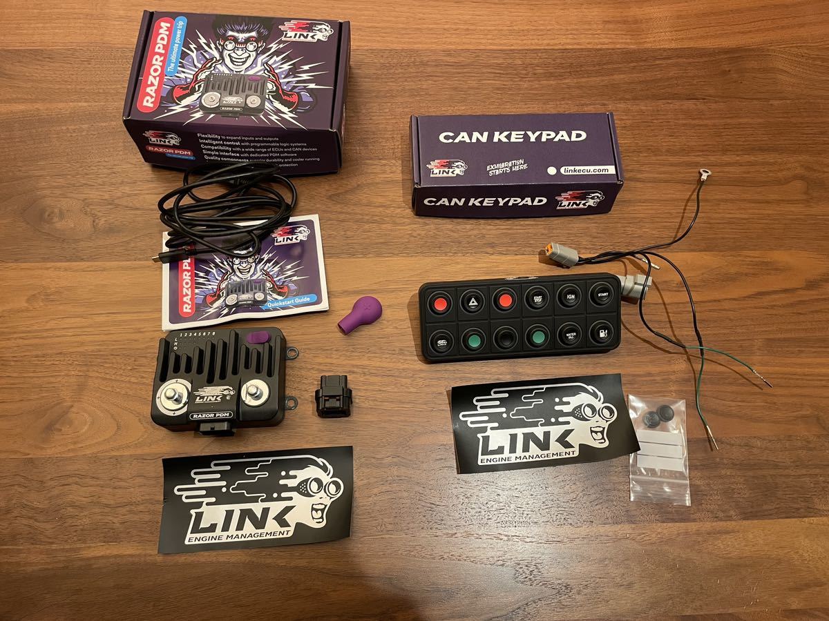 【未使用に近い】LINK PDM keypad CAN RAZOR リンク キーパッド レース スイッチ ドリフト フルコンの落札情報詳細 - ヤフオク落札価格検索 オークフリー