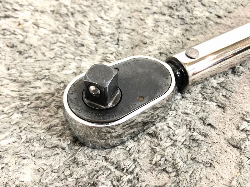 【傷や汚れあり】Snap-On/スナップオン 1/2インチ トルクレンチ 50-250フィート/ポンド 全長61cm QD3R250 工具 ...