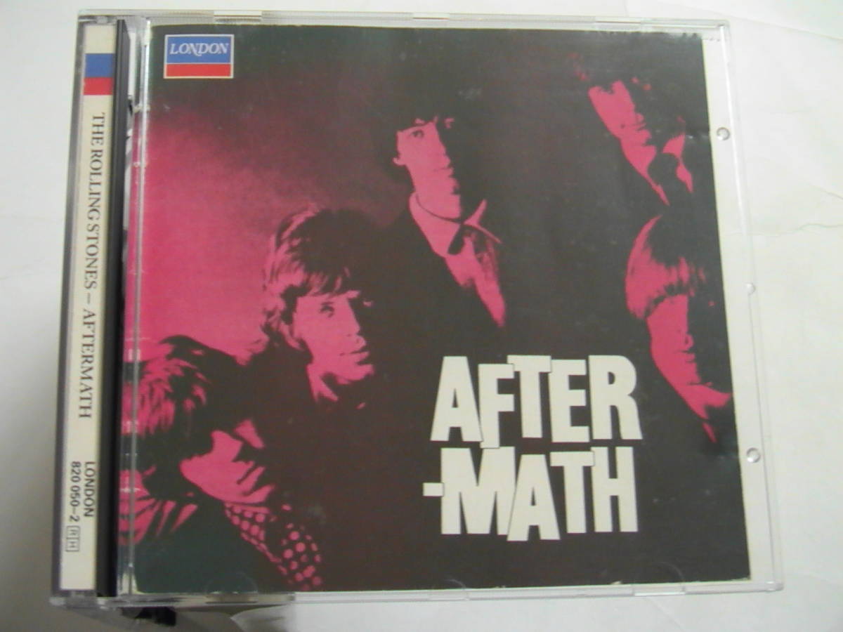【傷や汚れあり】全面銀圏蒸着盤【W.Germany盤】THE ROLLING STONES / AFTER-MATH 820 050-2 02 ...