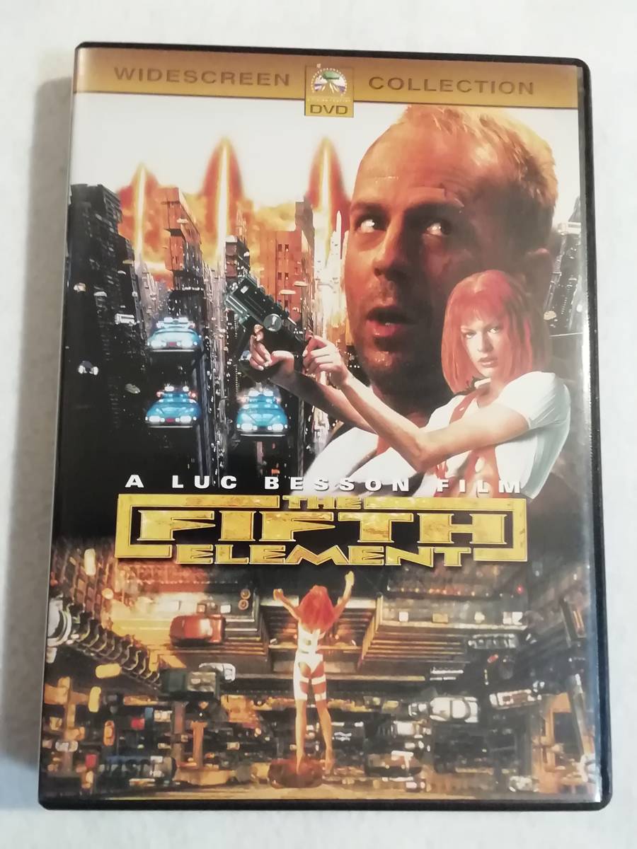 【やや傷や汚れあり】洋画SF・DVD『フィフス・エレメント／リュック・ベッソン監督作品』セル版。ブルース・ウィリス。ミラ・ジョヴォヴィッチ。日本語吹替付きの落札情報詳細 - ヤフオク落札価格 ...