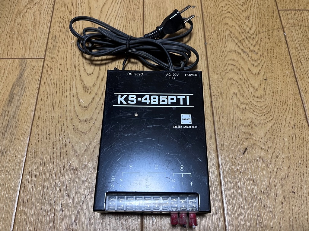 【傷や汚れあり】☆ジャンク 動作未確認 システムサコム KS-485PTI RS232C⇔RS485変換器☆の落札情報詳細 - ヤフオク落札価格検索 オークフリー