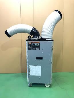 【やや傷や汚れあり】Q2617 【動作品】スポットエアコン スポットクーラー スイデン TRUSCO TS-25DP3 首振り 業務用 3相 ...