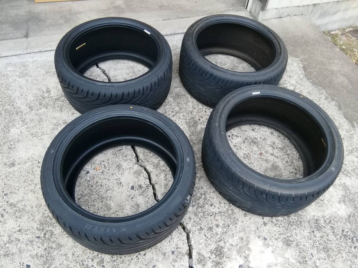 【中古】【送料無料】【良好】WORK エモーション CR kiwami 極 19in 9.5J +38 10.5J +32 Ventus ...