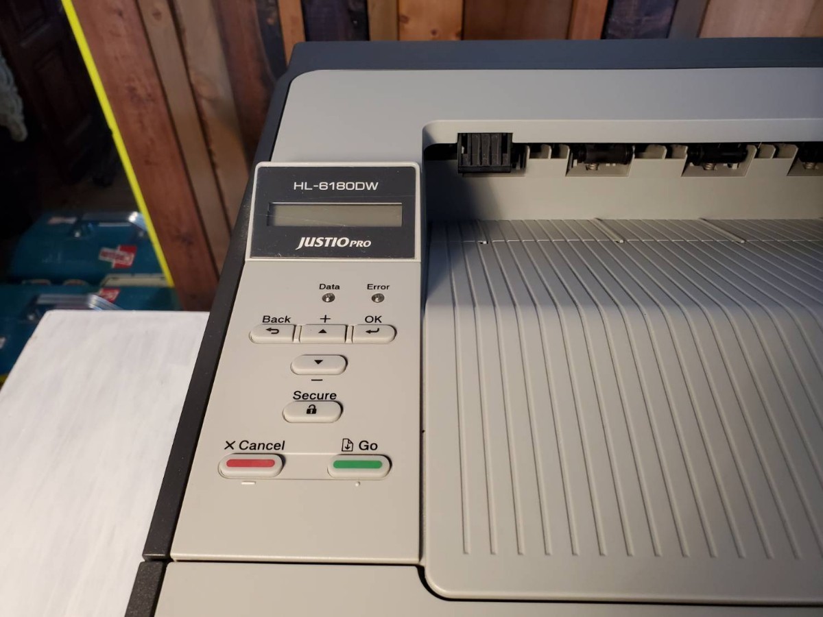 【目立った傷や汚れなし】美品 brother ブラザー JUSTIO PRO HL-6180DW モノクロレーザープリンター プリンター ...