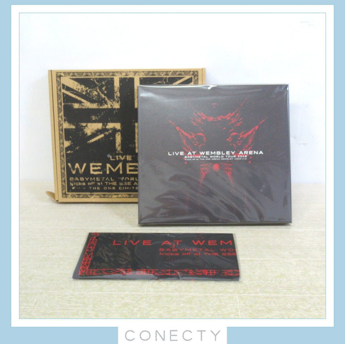 【未使用に近い】【未開封】 BABYMETAL THE ONE 限定 Blu-ray「LIVE AT WEMBLEY -THE ONE LIMITED EDITION」特典バンダナ付【J4 ...