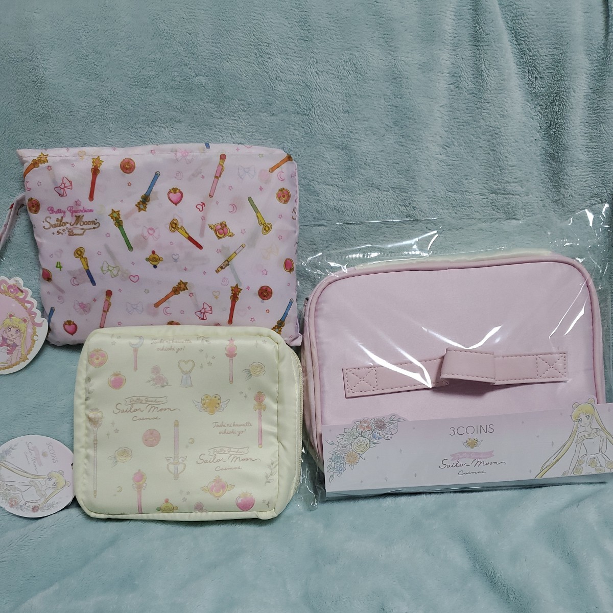 【未使用】【新品・おまけ付き】美少女戦士セーラームーンCosmos 3COINS 第2弾 ガジェットポーチ バニティポーチの落札情報詳細 - ヤフオク落札価格検索 オークフリー