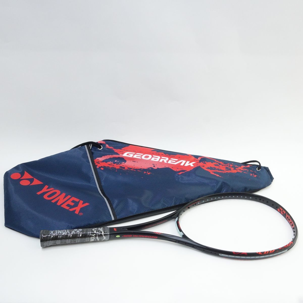 【未使用】116 【未使用】YONEX/ヨネックス GEOBREAK ジオブレイク80V GEO80V UL2 CSR 558（コスミックレッド）ソフトテニスラケットの落札情報詳細 ...