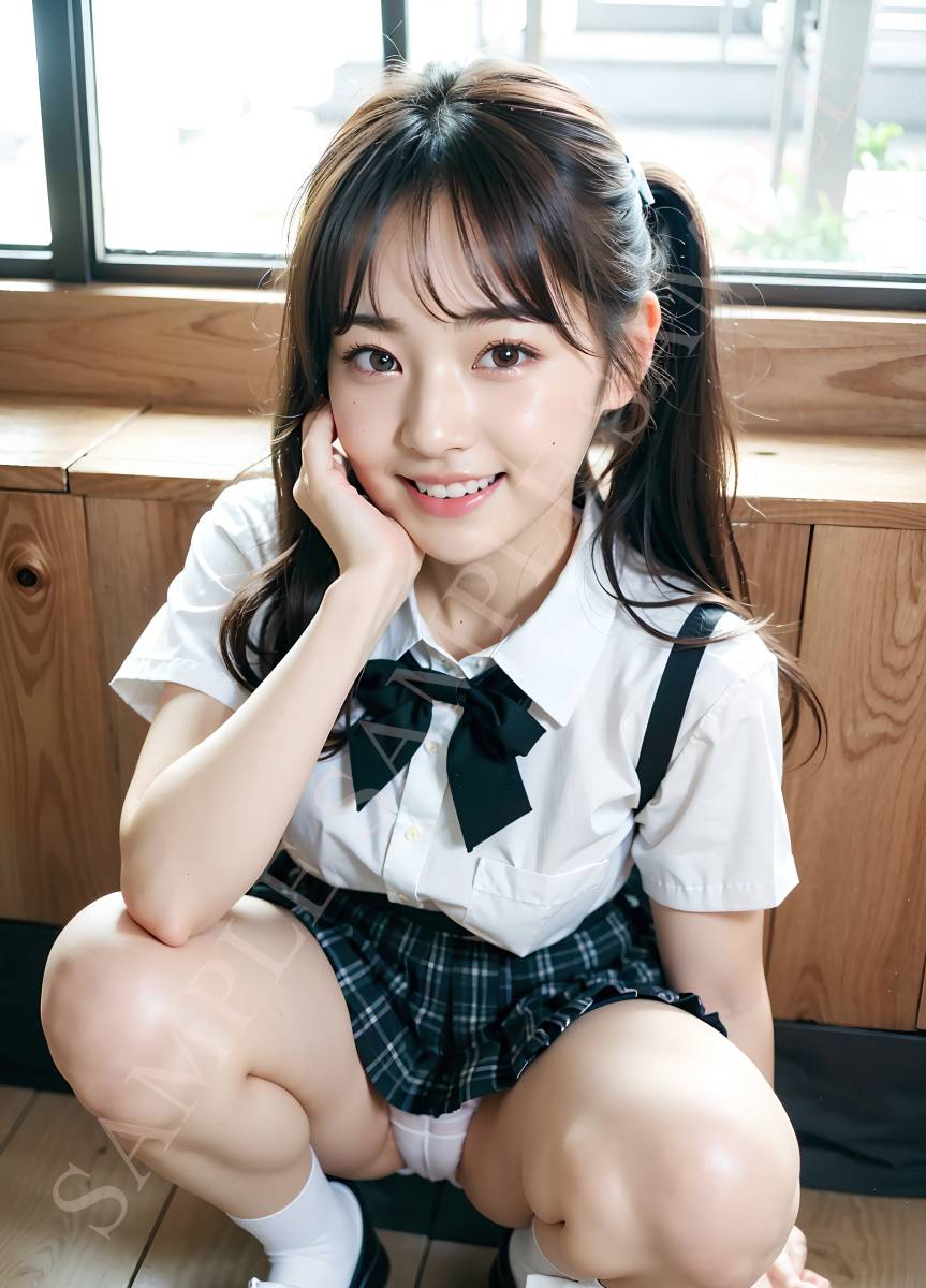 【未使用に近い】a757【 高画質 イラスト アート ポスター A4 】グラビア コスプレ セクシー モデル かわいい 美少女 美人 美女