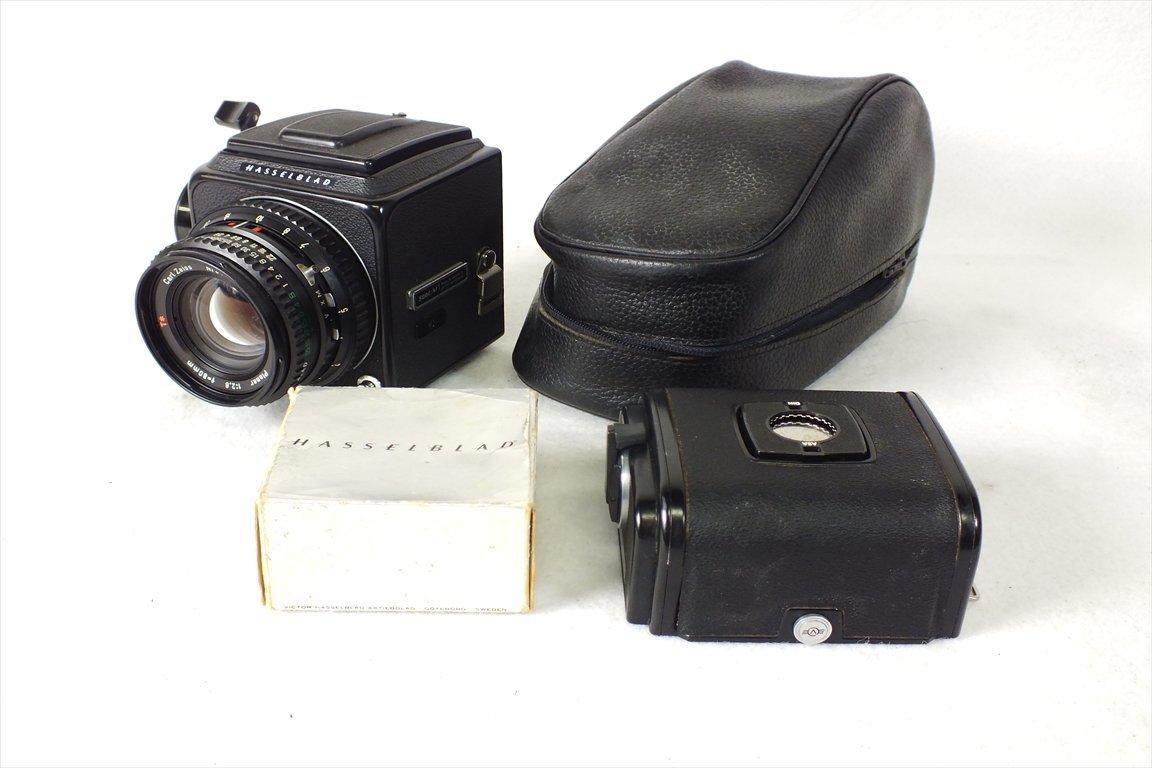 【傷や汚れあり】 Hasselblad ハッセルブラッド 500c M 中判カメラ Carlzeiss Planar 1 2 8 80mm T