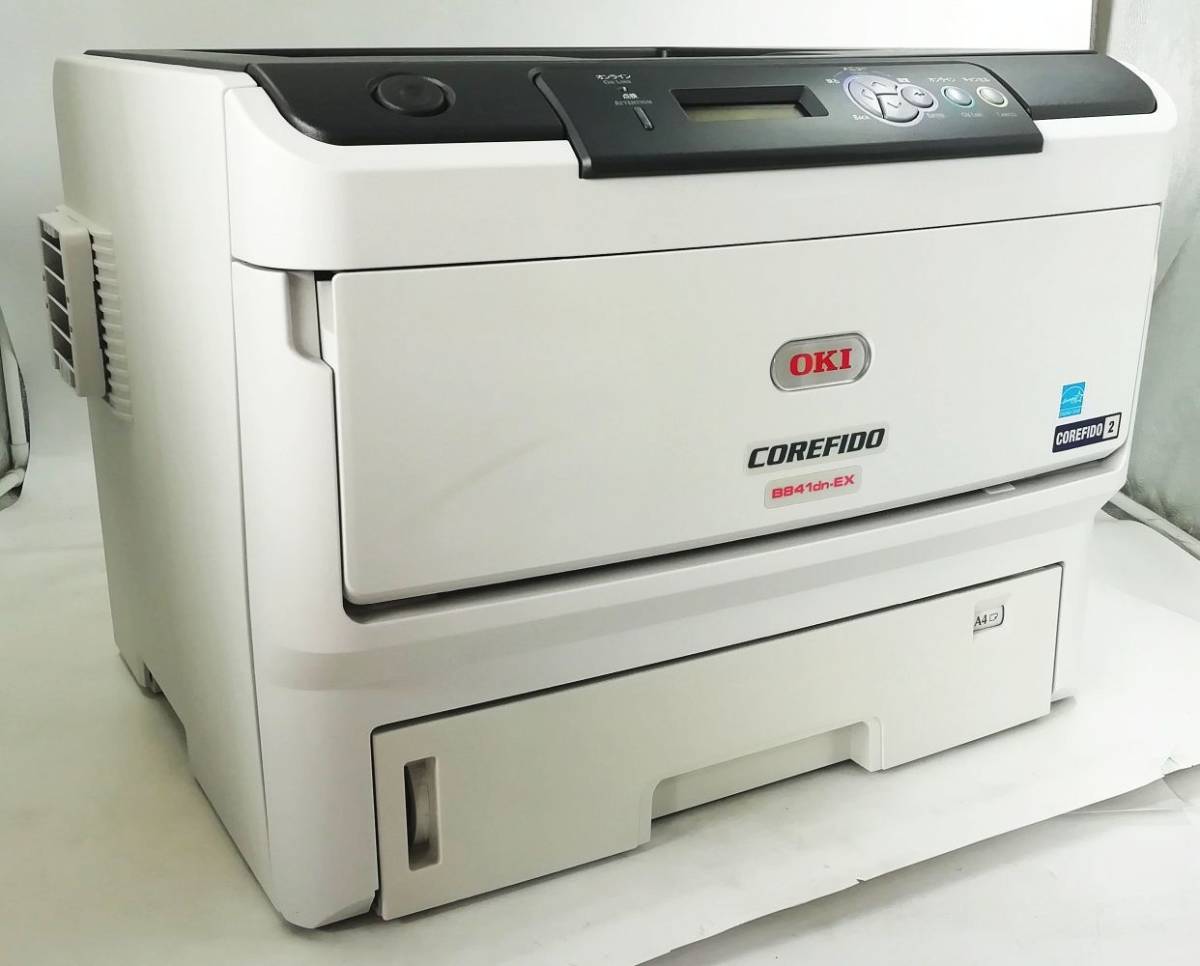 【やや傷や汚れあり】【印刷枚数:12643枚】OKI/沖 A3モノクロレーザープリンター COREFIDO2 B841dn-EX 両面印刷OK 一週間返品保証【H23030907】の落札情報 ...
