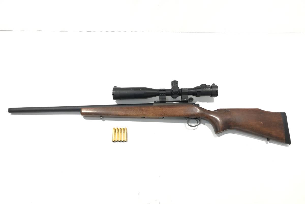 【傷や汚れあり】1円スタート 中古品 TANAKA WORKS タナカワークス M700 ガスライフル ボルトアクション 木製ストック ...