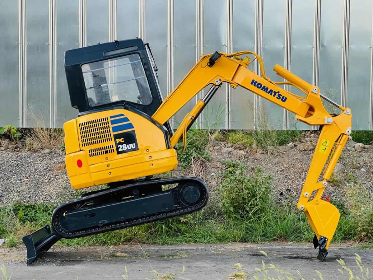 【目立った傷や汚れなし】コマツPC28UU-2Eキャビン・ヒータ・ワイパー付操作パターン切替可能3tクラスグッドコンディションミニユンボ全国発送可能1308h下取りOK茨城の落札情報詳細 ...