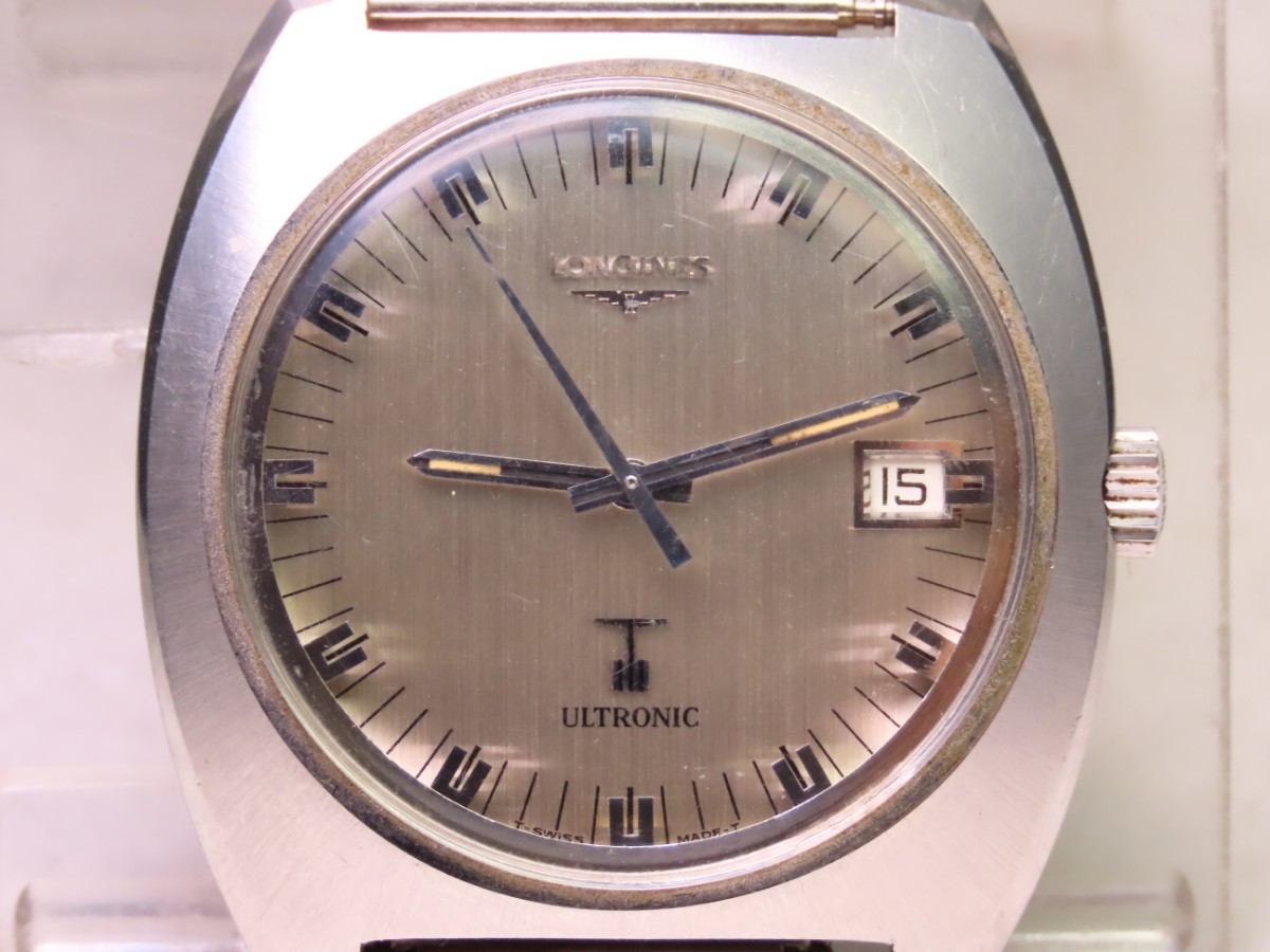 ★稼働品 LONGINES ロンジン FLAGSHIP フラッグシップ ULTRONIC ウルトロニック Cal.6312 3針 デイト ...