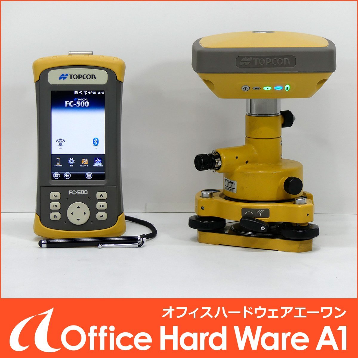 【やや傷や汚れあり】トプコン GNSS受信機 Hiper SR GGD FC-500 TOPCON 中古 現状渡し 〇 S2308-5502の ...