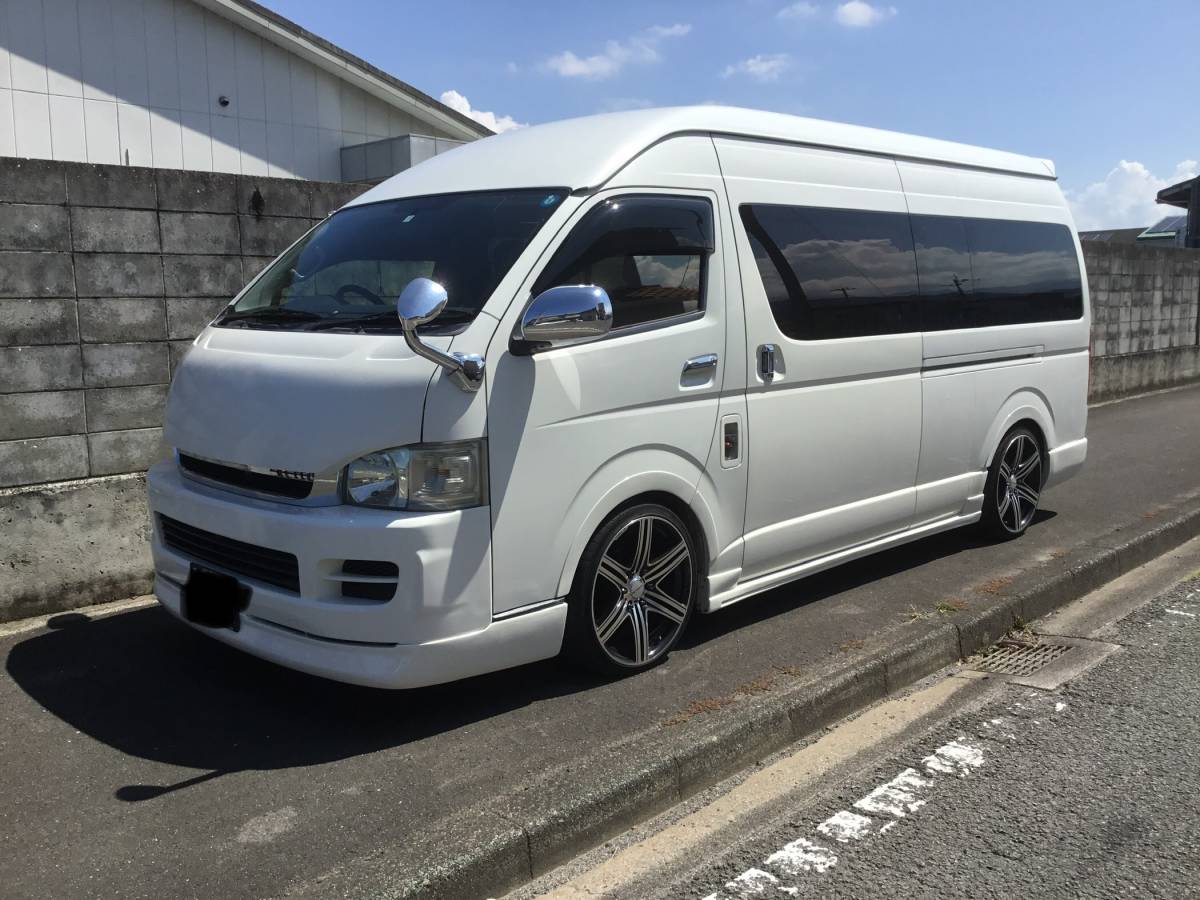 【走行距離 87 000 Km】ハイエースグランドキャビン キャンピングベース車に 個人出品 売り切り 走行距離少な目の落札情報詳細