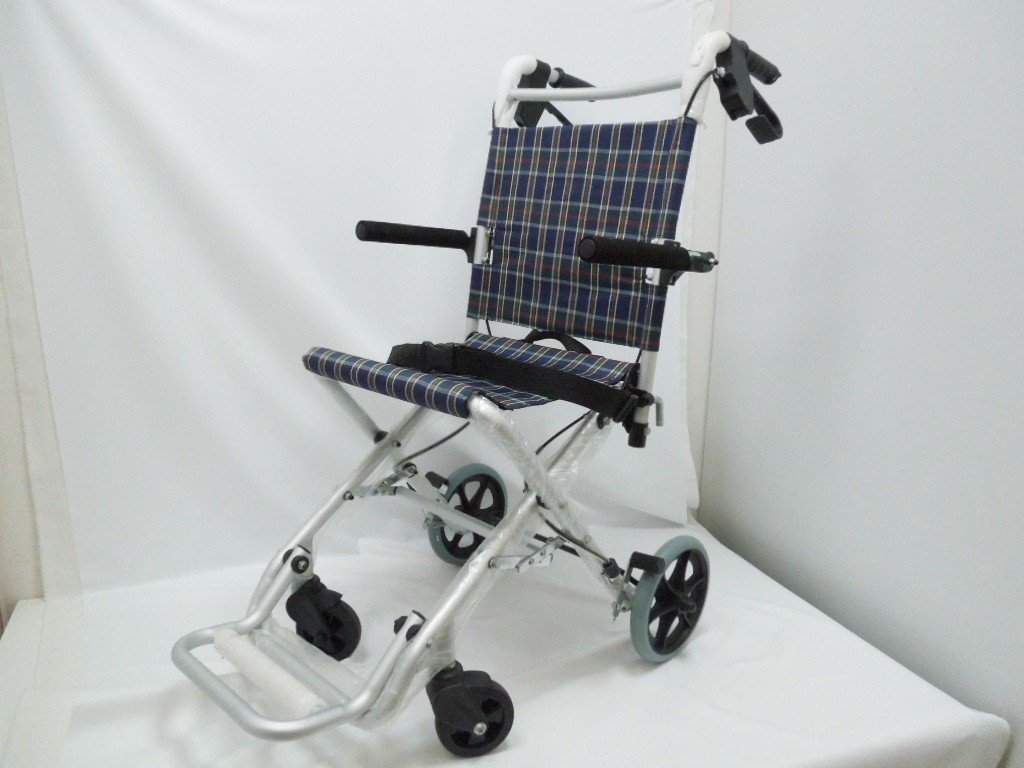 【やや傷や汚れあり】‡ 0435 介助用車椅子 折りたたみ チェック柄 軽量 コンパクト 簡易車椅子 車いす 車イス 詳細不明の落札情報詳細 - Yahoo!オークション落札価格検索 オークフリー