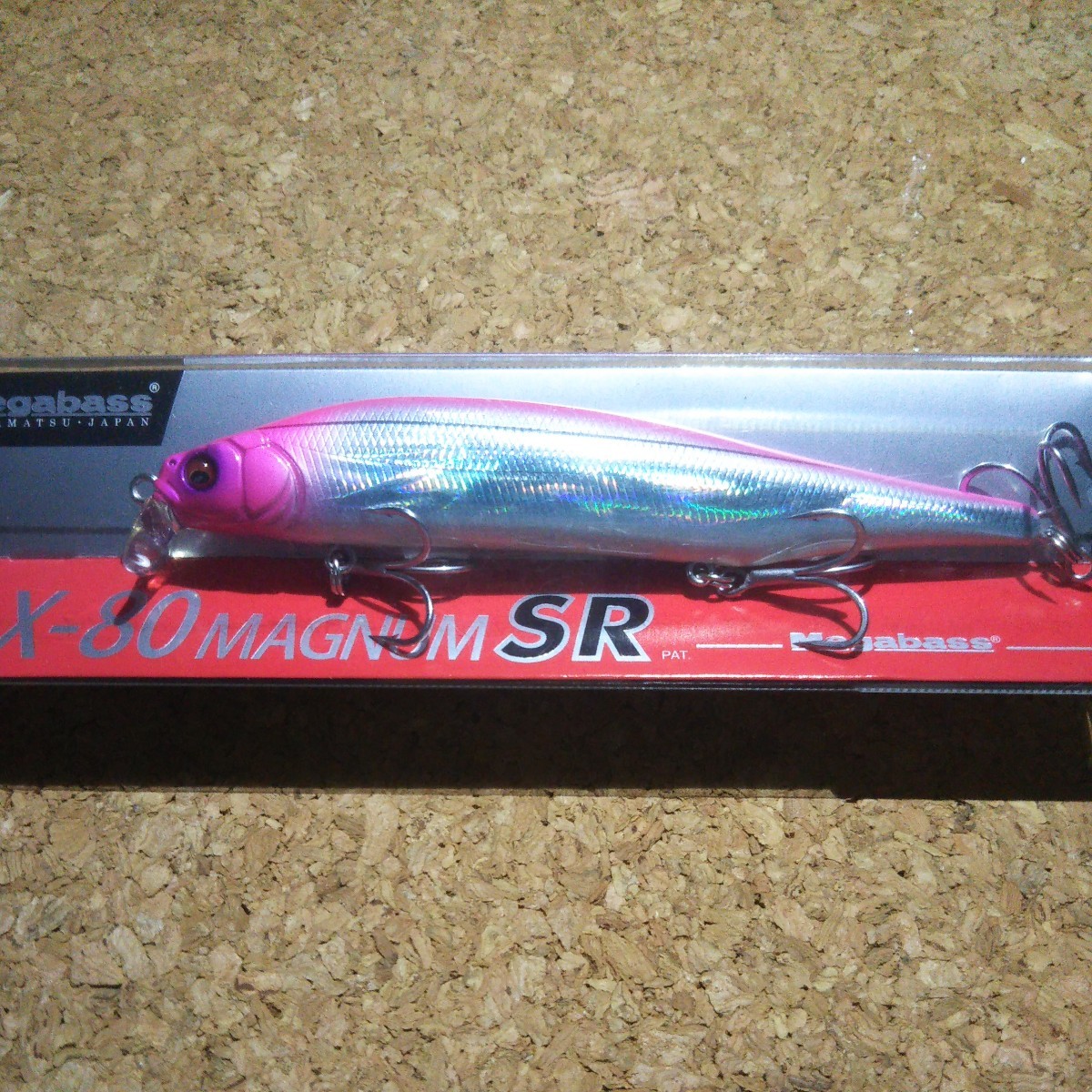【未使用】メガバス X-80 MAGNUM-SR GG CORAL PINK HEAD GBの落札情報詳細 - ヤフオク落札価格検索 オークフリー