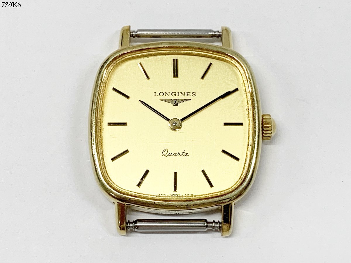 【傷や汚れあり】★LONGINES ロンジン 960 6216 L960.2 クォーツ 2針 GOLD ELECTROPLATED 20 ...