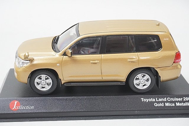 【やや傷や汚れあり】京商 Kyosho 1 43 Toyota トヨタ ランドクルーザー Land Cruiser 200 ゴールドマイカ