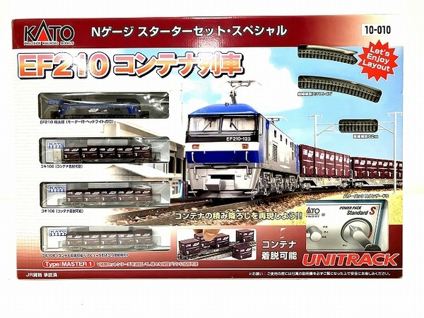【やや傷や汚れあり】KATO 10-010 EF210 コンテナ列車 Nゲージ スターターセット JR 鉄道模型 中古 O8009816の落札 ...