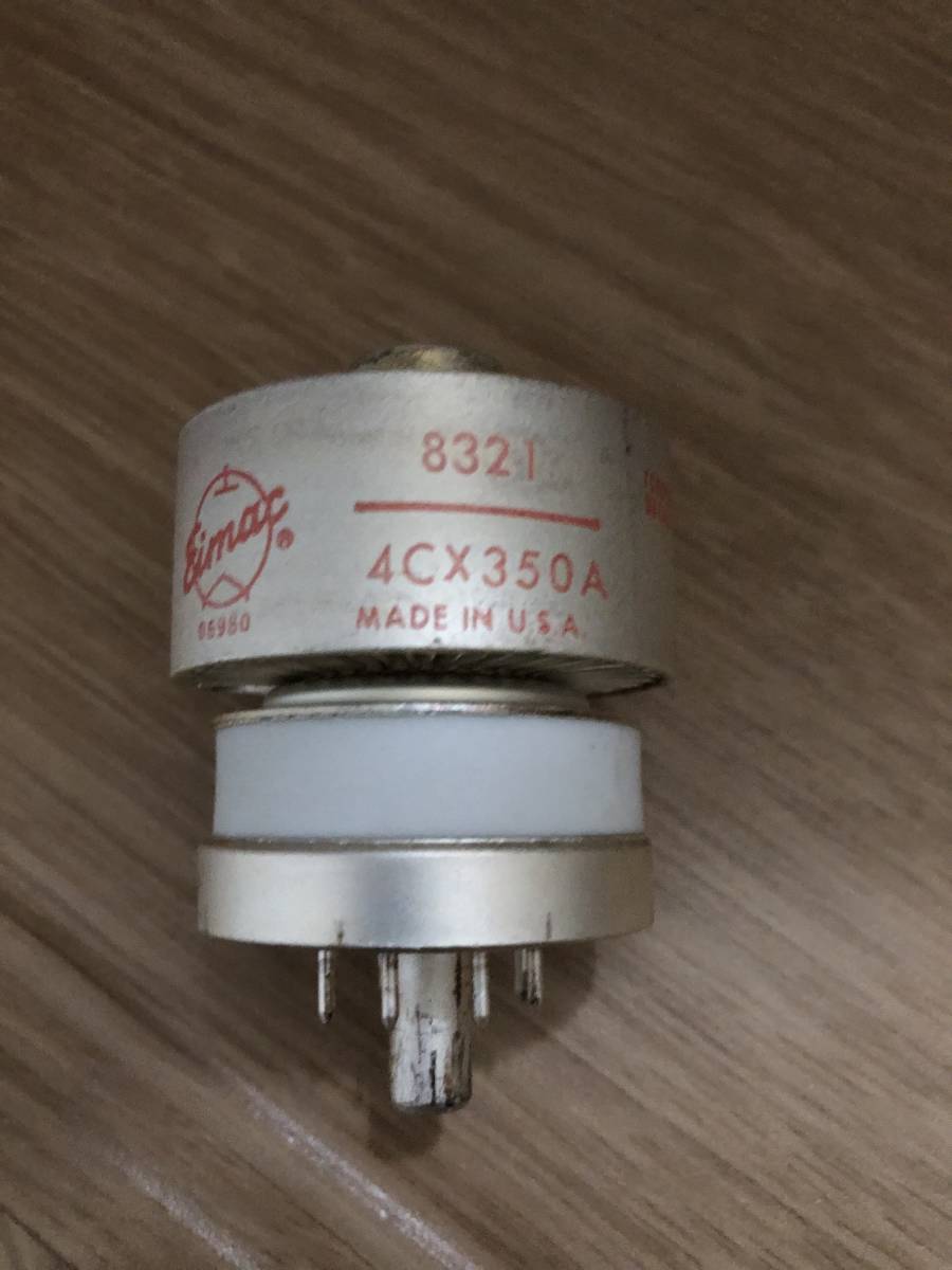 【やや傷や汚れあり】アイマック EIMAC 4CX350A ソケット チムニー付 中古品の落札情報詳細 - ヤフオク落札価格検索 オークフリー