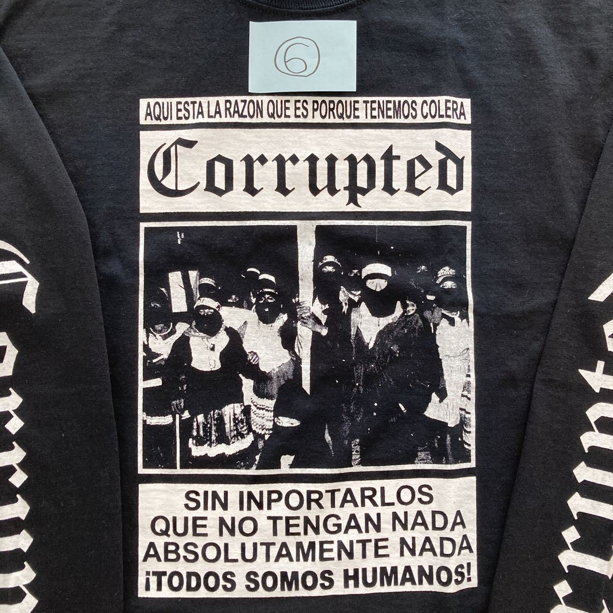 【全体的に状態が悪い】11,CORRUPTED,半袖,LONGSLEEVE T-SHIRTS,PUNK,HARD CORE,GRINDCORE ...