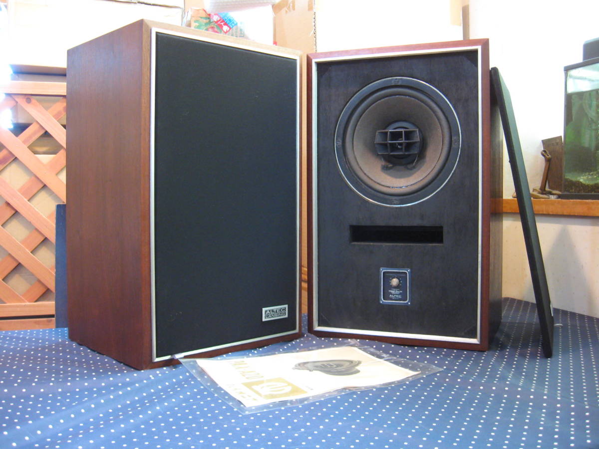 【目立った傷や汚れなし】♪★ALTEC/Mini 620A Monitor by PAX-A20★高音質完成品★ペア★の落札情報詳細 ...