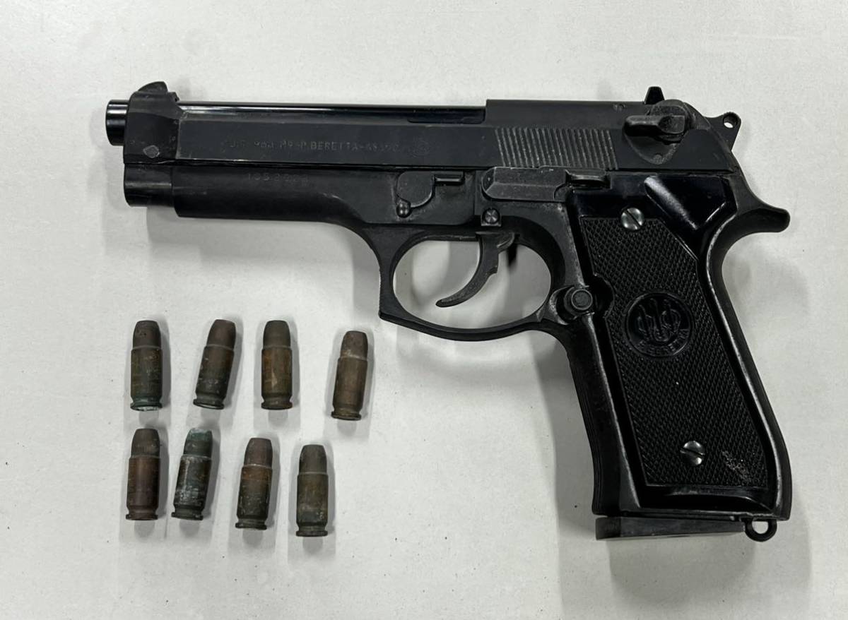 【傷や汚れあり】MARUSHIN マルシン BERETTA ベレッタ M9-P 65490 モデルガン ハンドガン U.S.N. 9mm M9 MFG 914AE80の落札情報詳細 ...