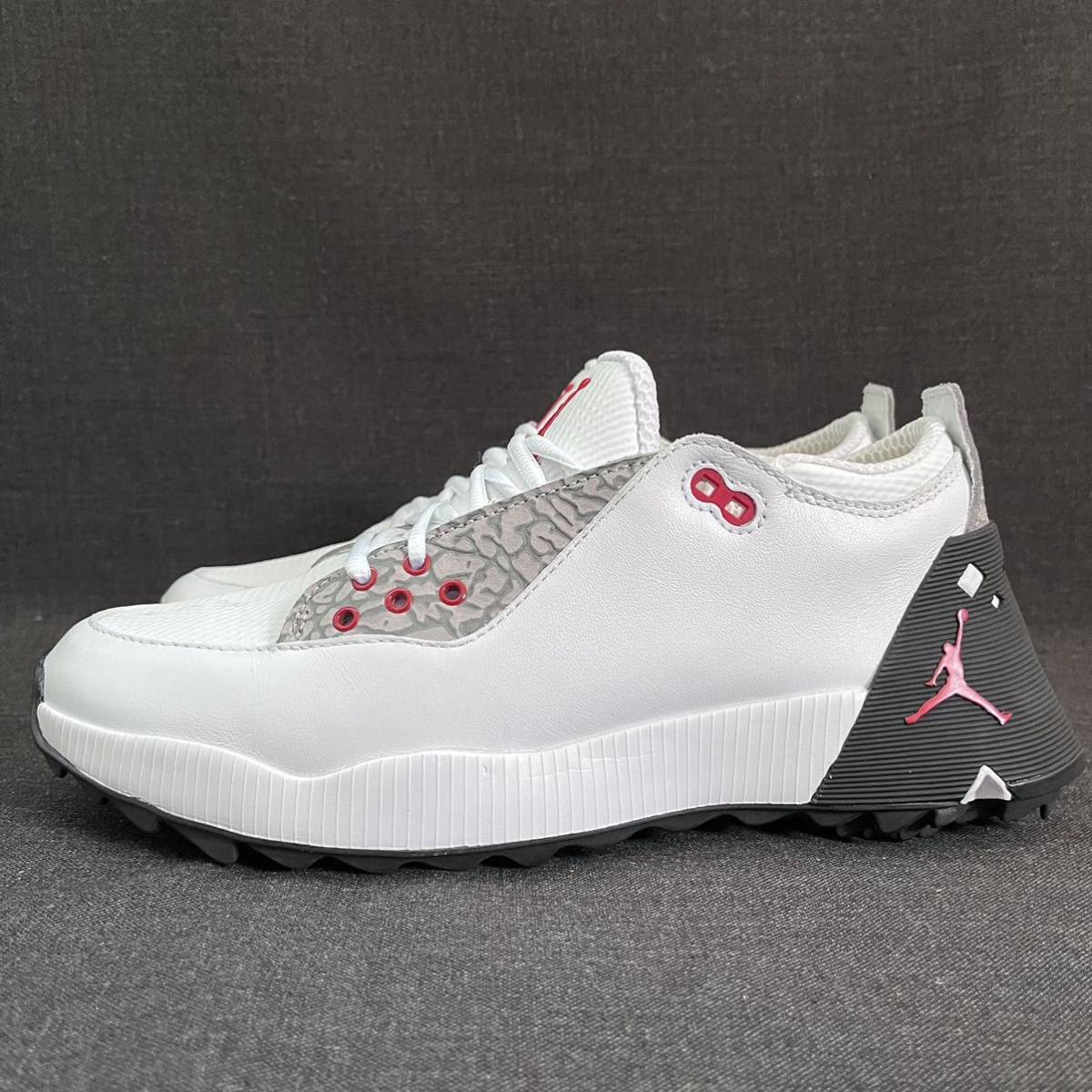 【目立った傷や汚れなし】NIKE GOLF ナイキゴルフ JORDAN ADG 2 26cm US8 ジョーダンADG2 スパイクレス・ゴルフ ...