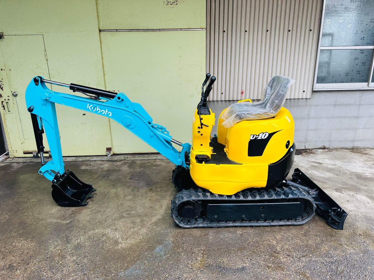 【傷や汚れあり】★KUBOTA★ クボタ U-10 ミニユンボ 1トンクラス 可変脚 ゴムキャタ新品 シート新品 下取可の落札情報詳細 - Yahoo!オークション落札価格検索 オークフリー