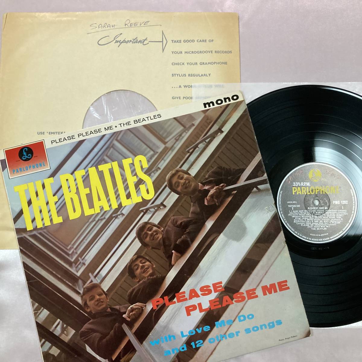 【やや傷や汚れあり】マト2/2 UK盤イエロー・パーロフォン HELP!/mono ビートルズ THE BEATLESの落札情報詳細 ...