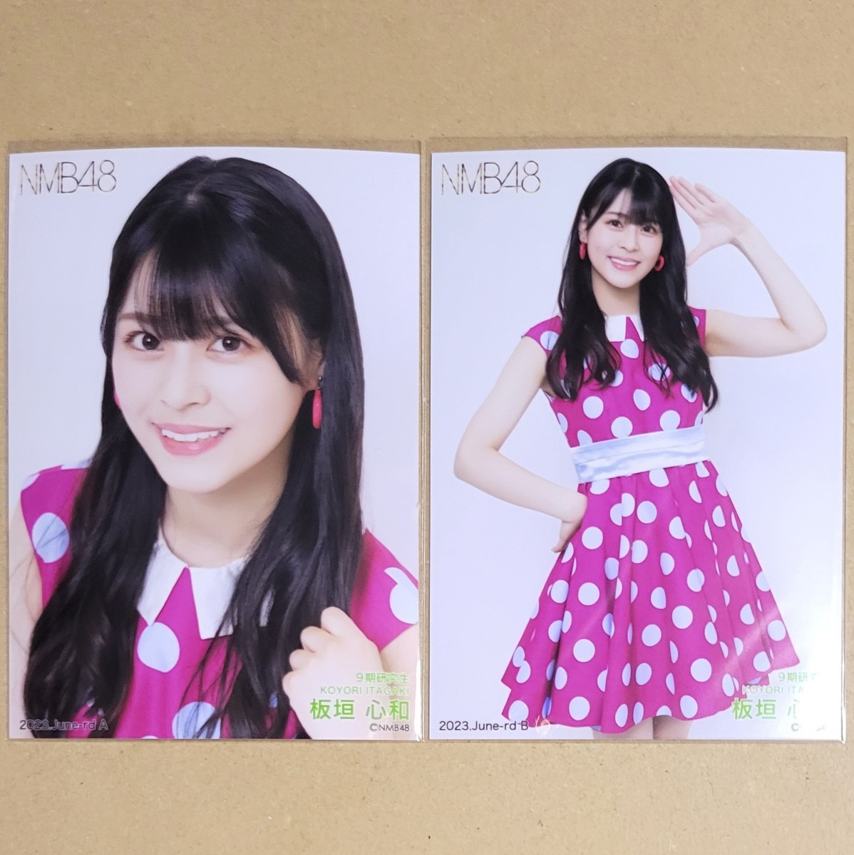 【目立った傷や汚れなし】NMB48 板垣心和 月別ランダム生写真 2023 June-rd 6月 2種 コンプの落札情報詳細 - ヤフオク落札価格検索 オークフリー