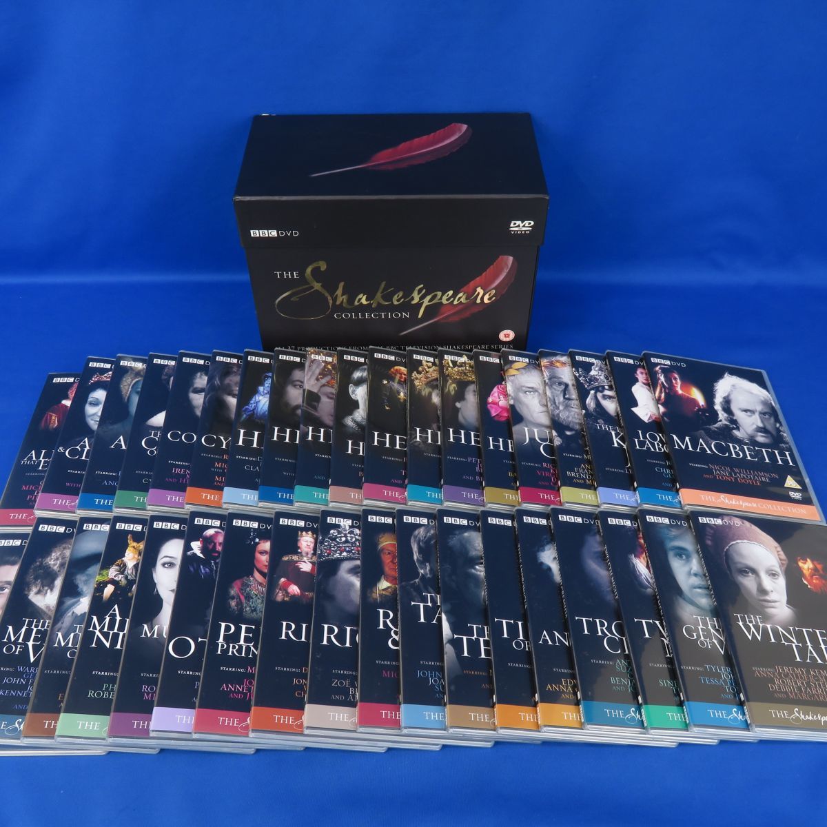 【やや傷や汚れあり】佐K6553 【《DVD》BBC THE Shakespeare COLLECTION(シェイクスピア コレクション) DVD-BOX/全37巻 ※1枚難あり】海外盤の落札 ...