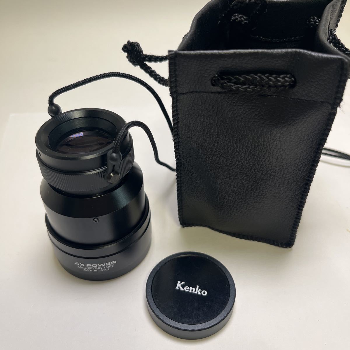 【目立った傷や汚れなし】ケンコー kenko 4X POWER magnifying Lupe 日本製 拡大鏡 送料無料 ②の落札情報詳細 ...